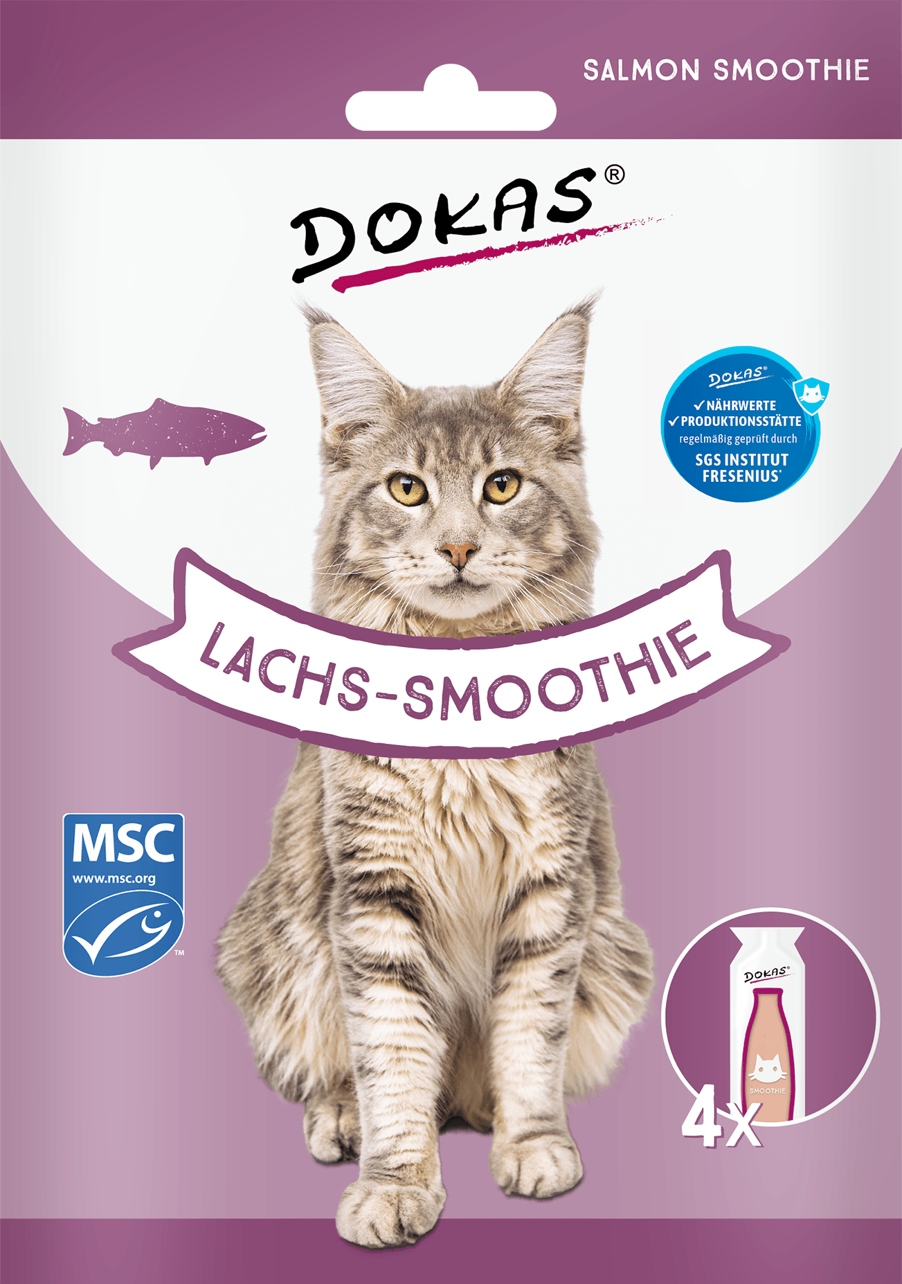 Salmon smoothie 120g - DOKAS