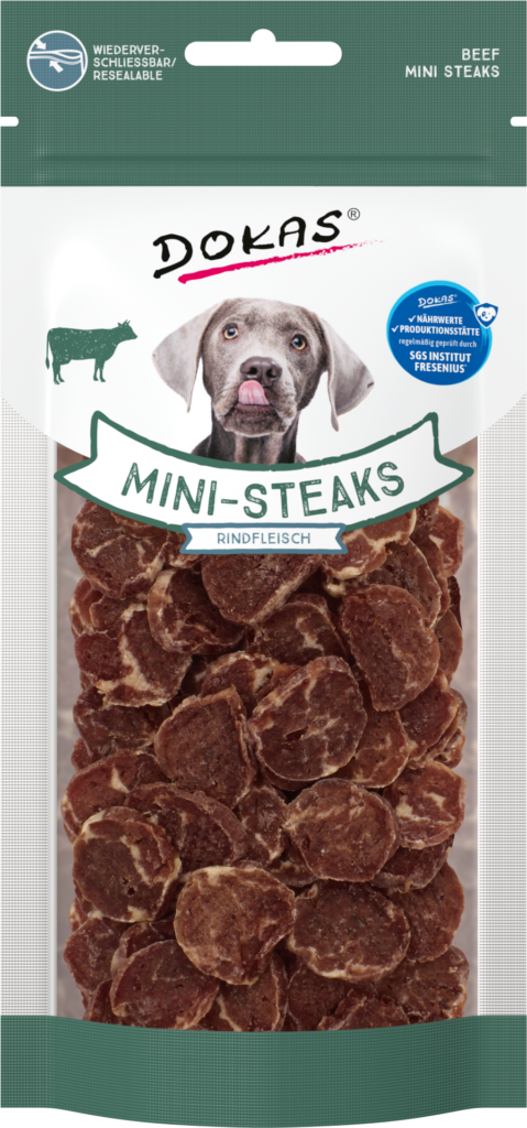 Mini steaks beef 50 g - DOKAS