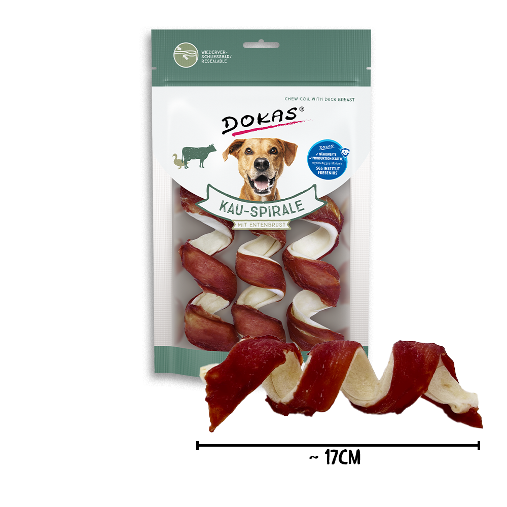 Chew coil with duck breast 3 pieces 110 g - DOKAS